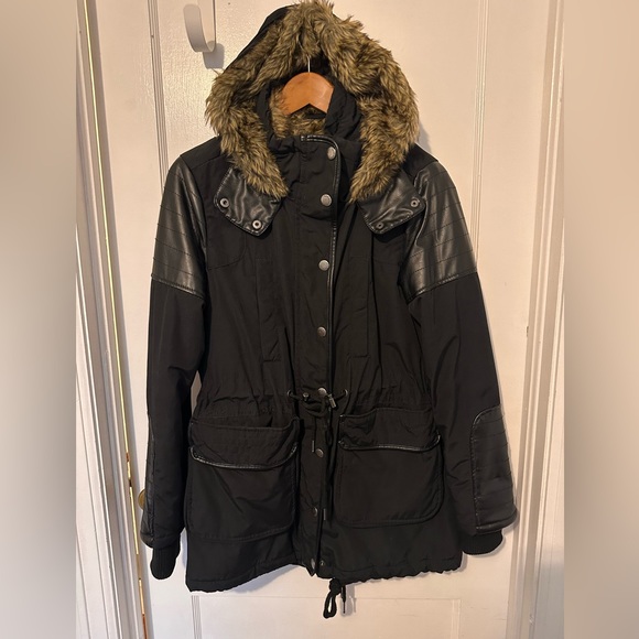 Garage | Jackets & Coats | Black Winter Parka | Poshmark